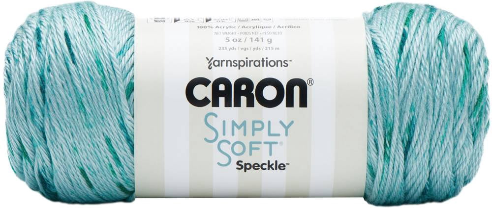Caron Simply Soft Paints Yarn, Crayon Variegate, 5oz(141g), Medium ...