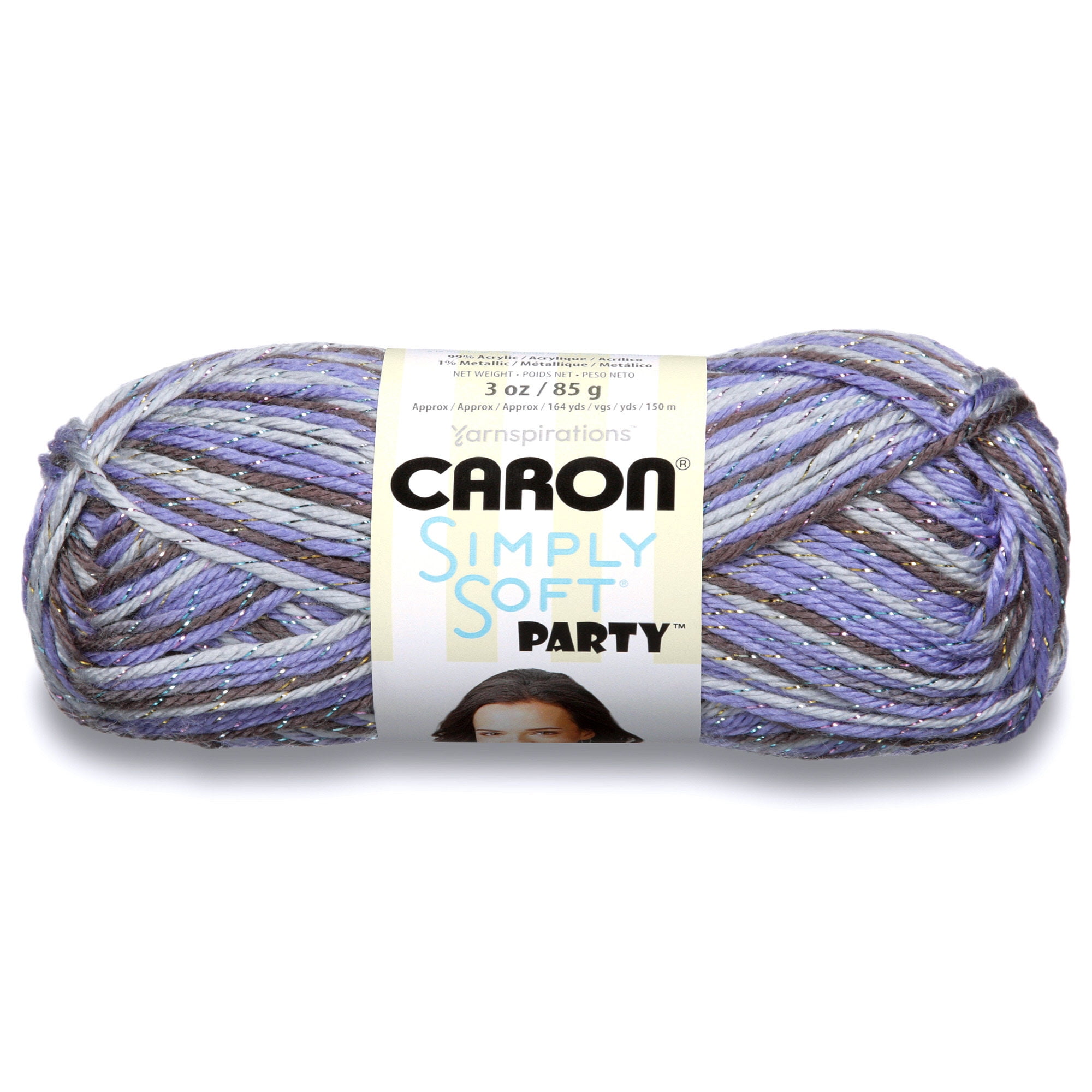 Caron Simply Soft Party Yarn, 164 Yd. - Walmart.com