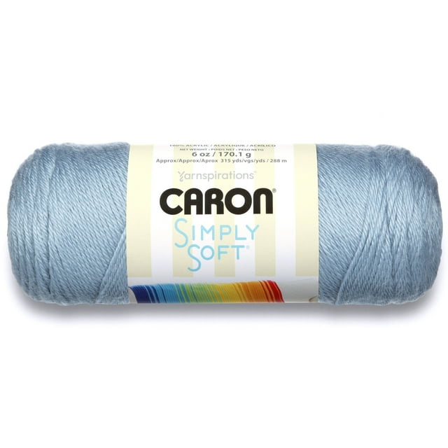 Caron Simply Soft Yarn, Light Country Blue - Walmart.com