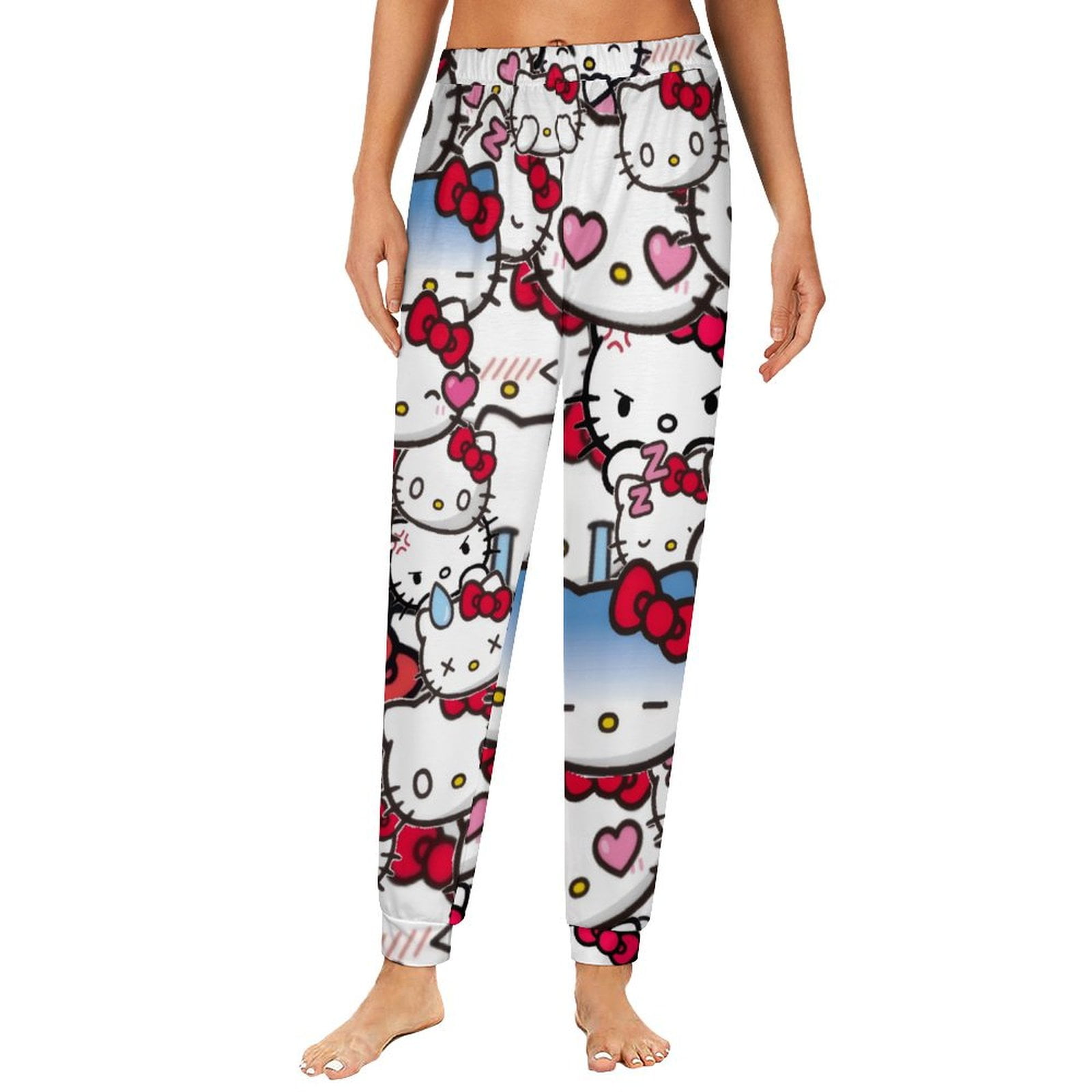 Caroon HelloKitty Pajamas Sets Boys Cartoon Christmas Gift Kawaii ...