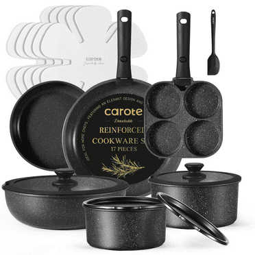 Emeril Lagasse 10-Piece Forever Pans Set, Hard Anodized Aluminium ...