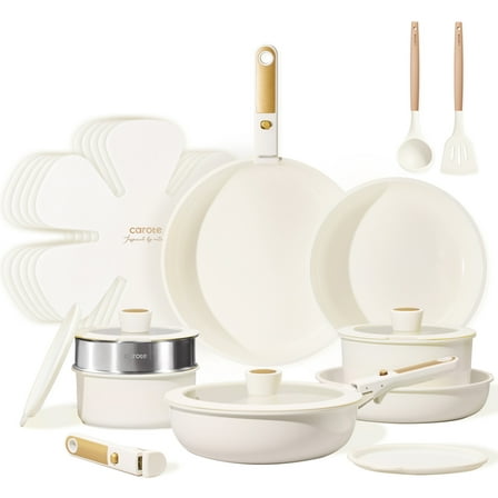 Dessini 12 Piece Nonstick Granite and Aluminium Cookware Set - Walmart.com
