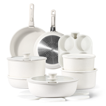Camco Stainless Steel Nesting Cookware Set- Non Stick Pans and Pots ...