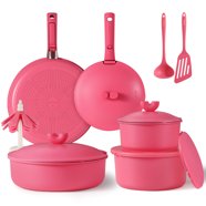 T-fal 12-Piece Easy Care Non-Stick Cookware Set, Pots, Pans & Griddle ...