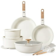 Copper Chef 10 Piece Nonstick Cookware Set, with CeramiTech for ...