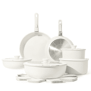 Camco Stainless Steel Nesting Cookware Set- Non Stick Pans and Pots ...