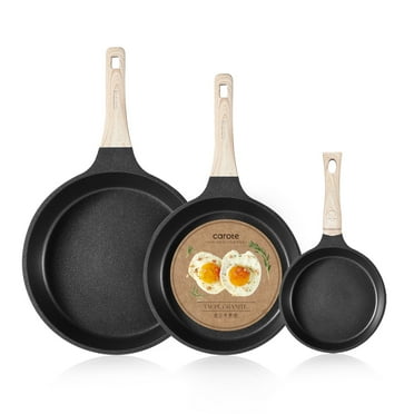 Ecolution Titanium Ceramic Easy Clean Endure Nonstick Cookware Set, 8 ...