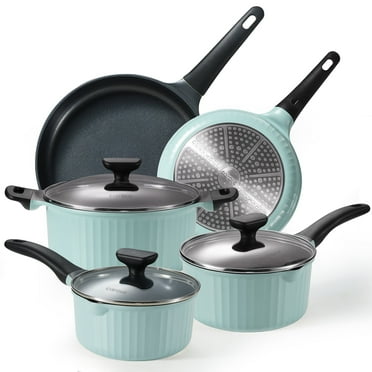 Carote 19 Pcs Nonstick Cookware Sets, Non Stick Pots and Pans Set ...