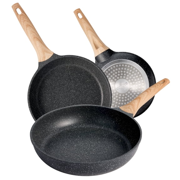 Carote Nonstick Cookware Set 10-Piece, Pots and Pans with Stay-Cool ...