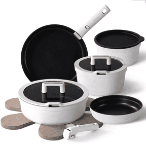 Thyme & Table 32-Piece Cookware & Bakeware Nonstick Set, Sand - Walmart.com