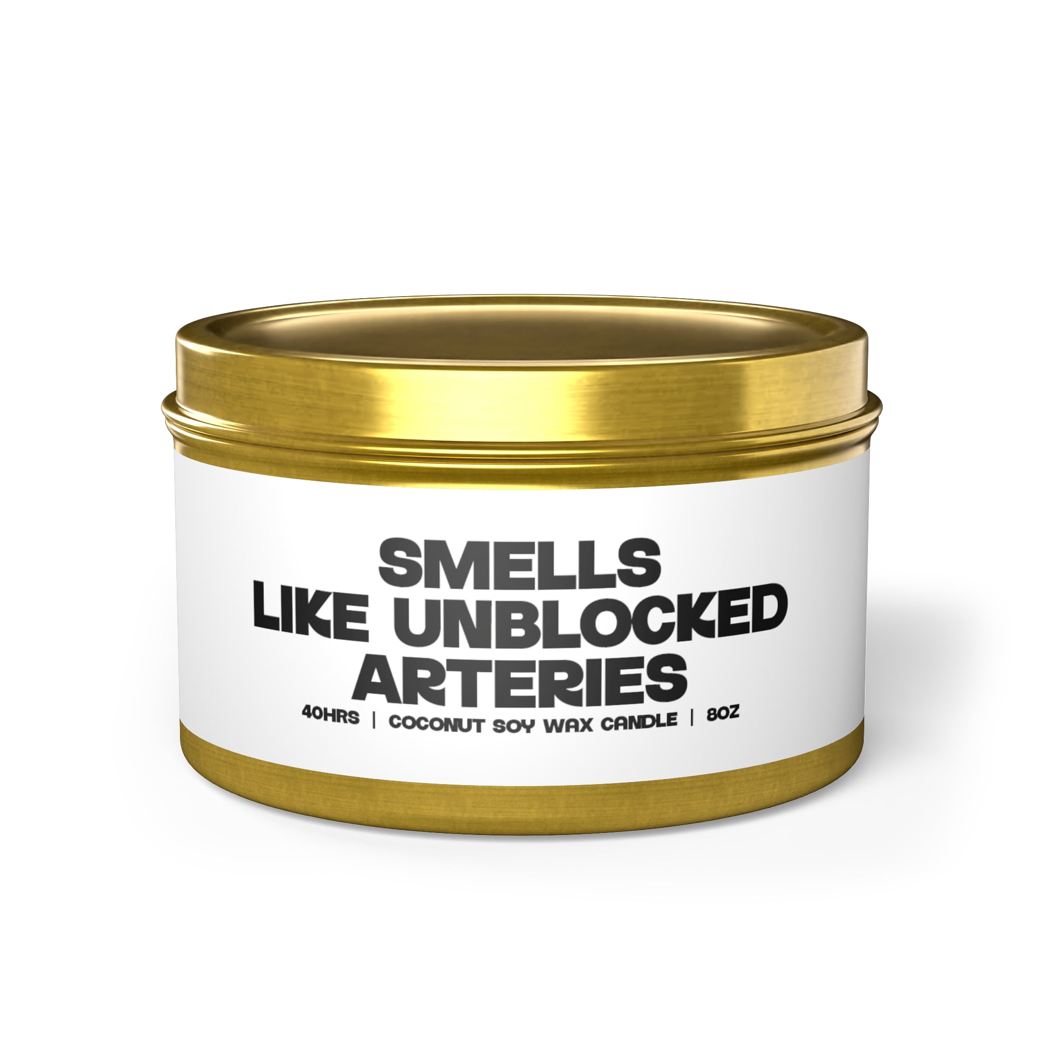 Carotid Endarterectomy Heart Blocked Artery Surgery Tin Candle Gifts ...