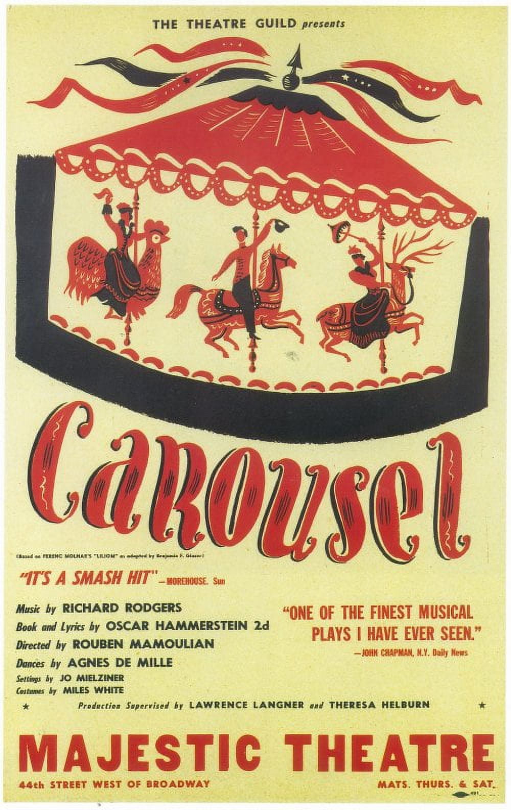 Carousel (Broadway) Movie Poster (11 x 17) - Walmart.com