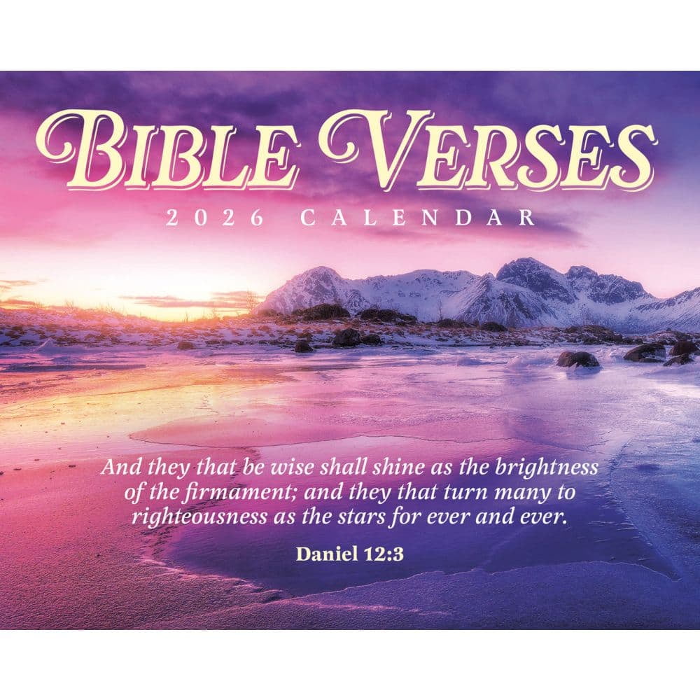 Carousel Calendars, Bible Verses 2026 Desk Calendar - Walmart.com