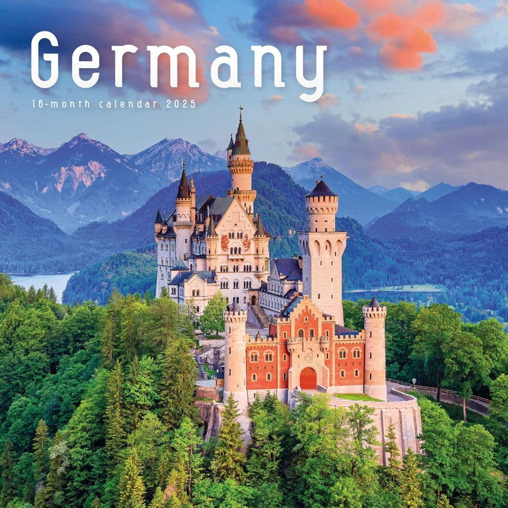Carousel Calendars, Germany 2025 Wall Calendar - Walmart.com