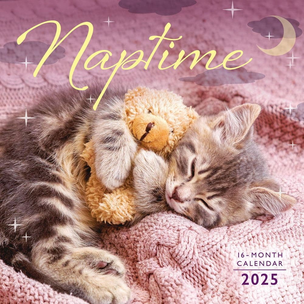 Carousel Calendars, Naptime 2025 Wall Calendar - Walmart.com
