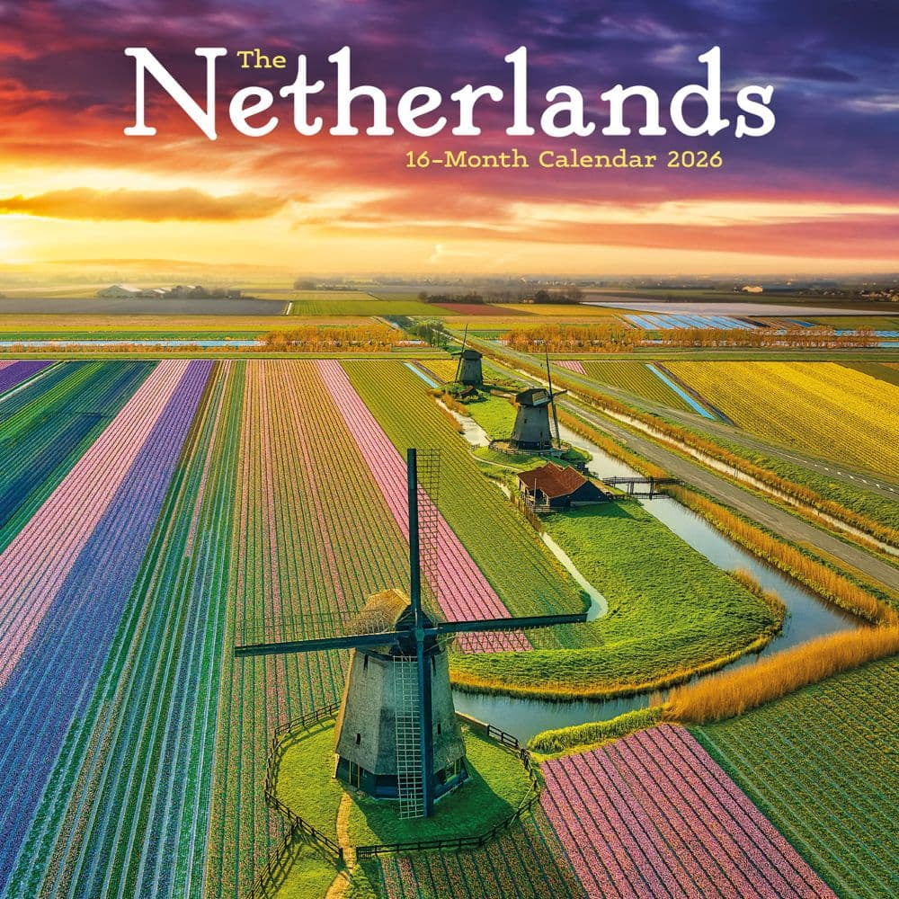 Carousel Calendars, Netherlands 2026 Wall Calendar - Walmart.com