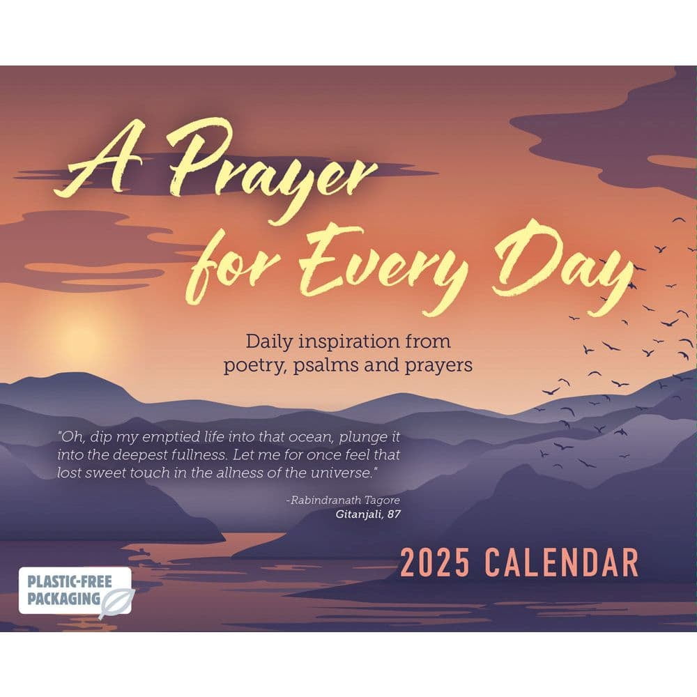 Carousel Calendars, Prayer for Every Day 2025 Desk Calendar - Walmart.com