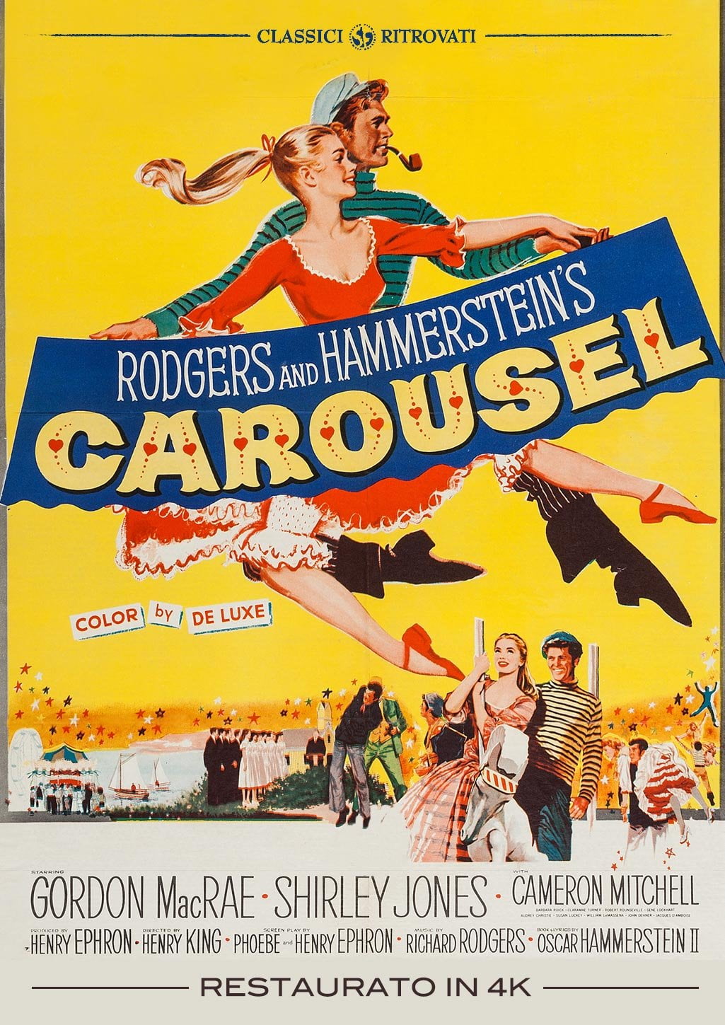 Carousel (DVD) Cameron Mitchell Gordon Macrae Shirley Jones - Walmart.com