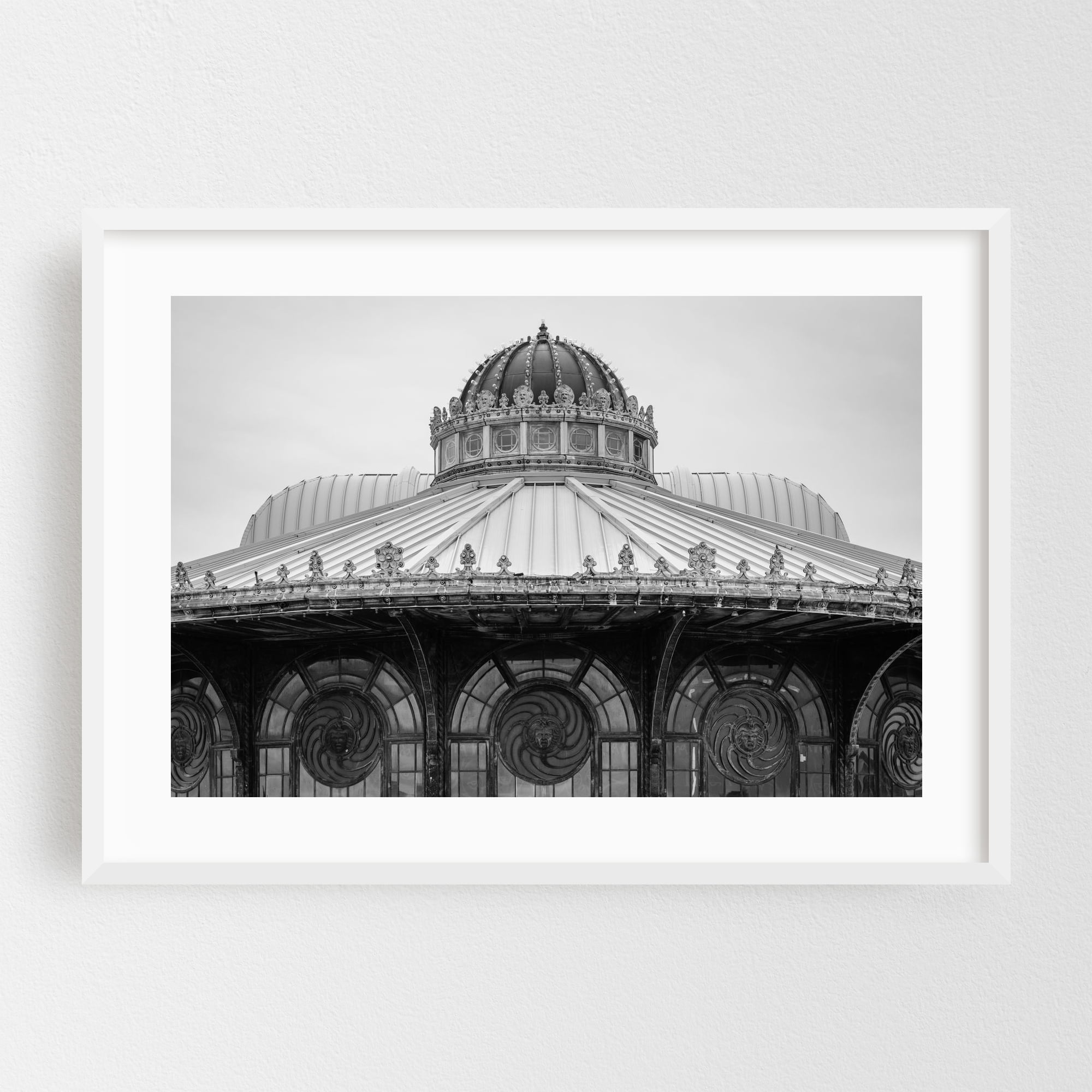 Carousel House B&W - Asbury Park New Jersey Photography Architecture ...