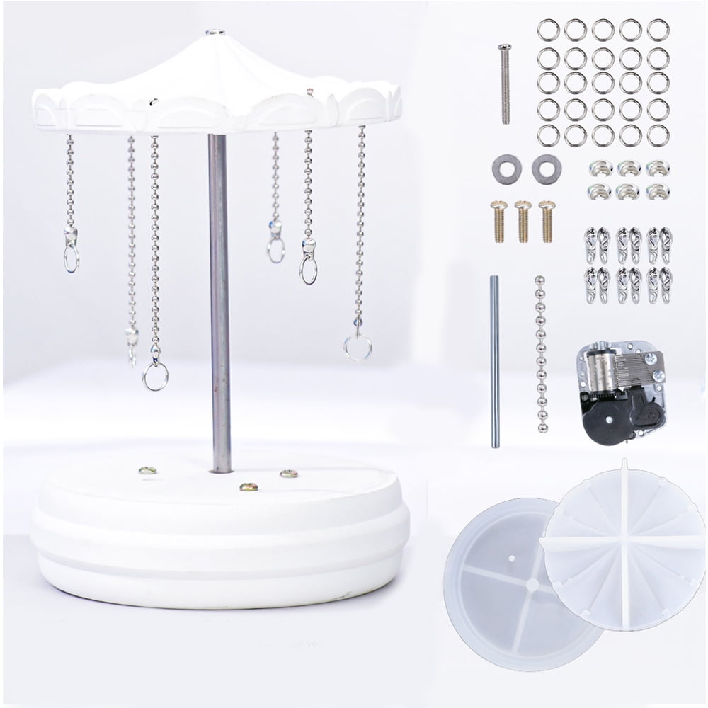 Carousel Mold Silicone Mold Music Box Mould Kits For Resin Casting Mold ...