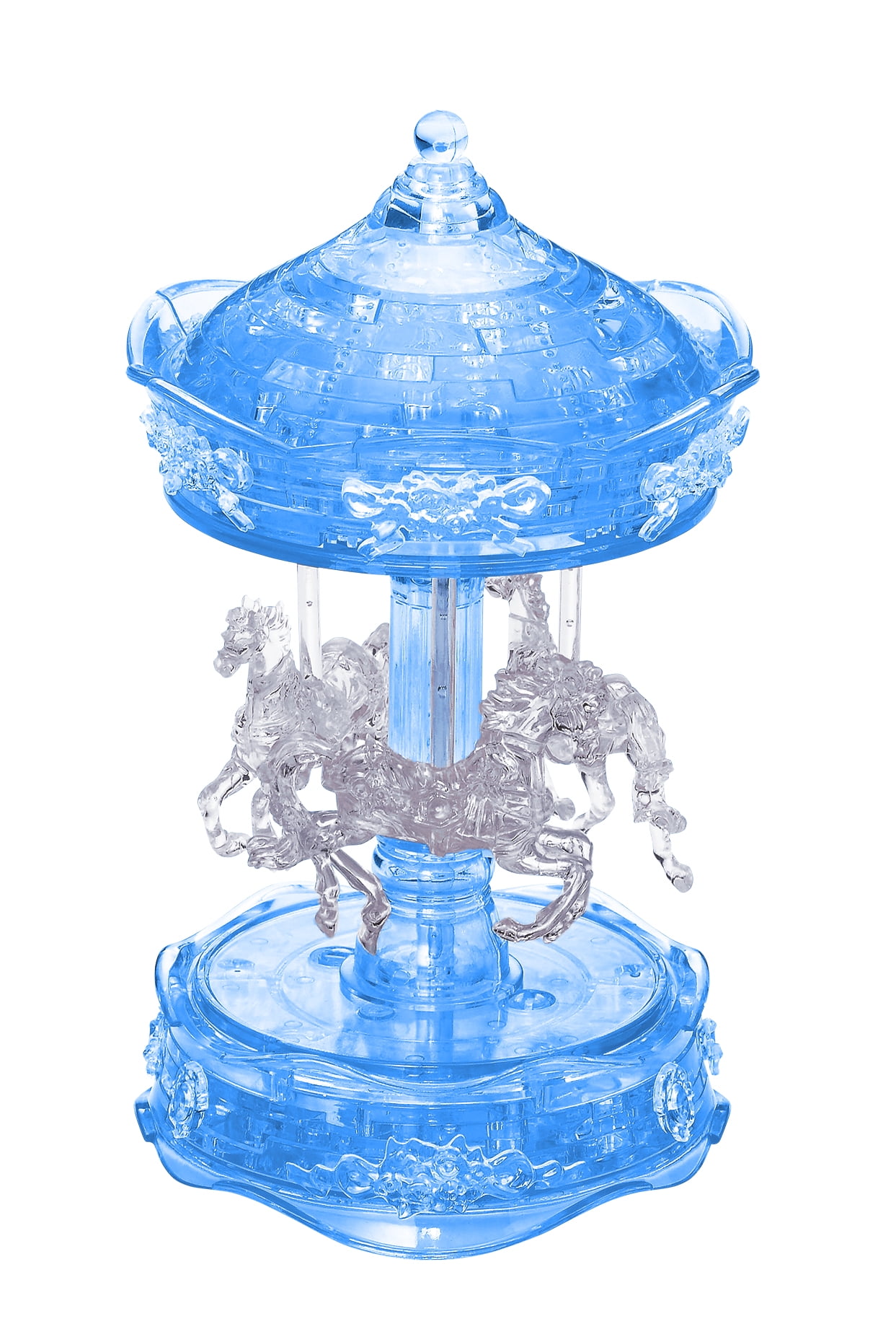 Carousel Original 3D Crystal Puzzle from BePuzzled, Ages 12 and Up ...