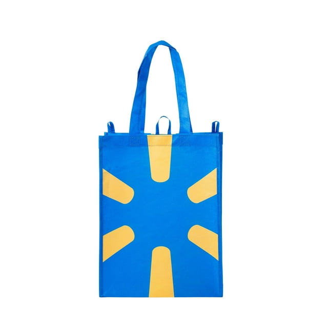 Walmart Spark Blue Reusable Shopping Bag - Walmart.com