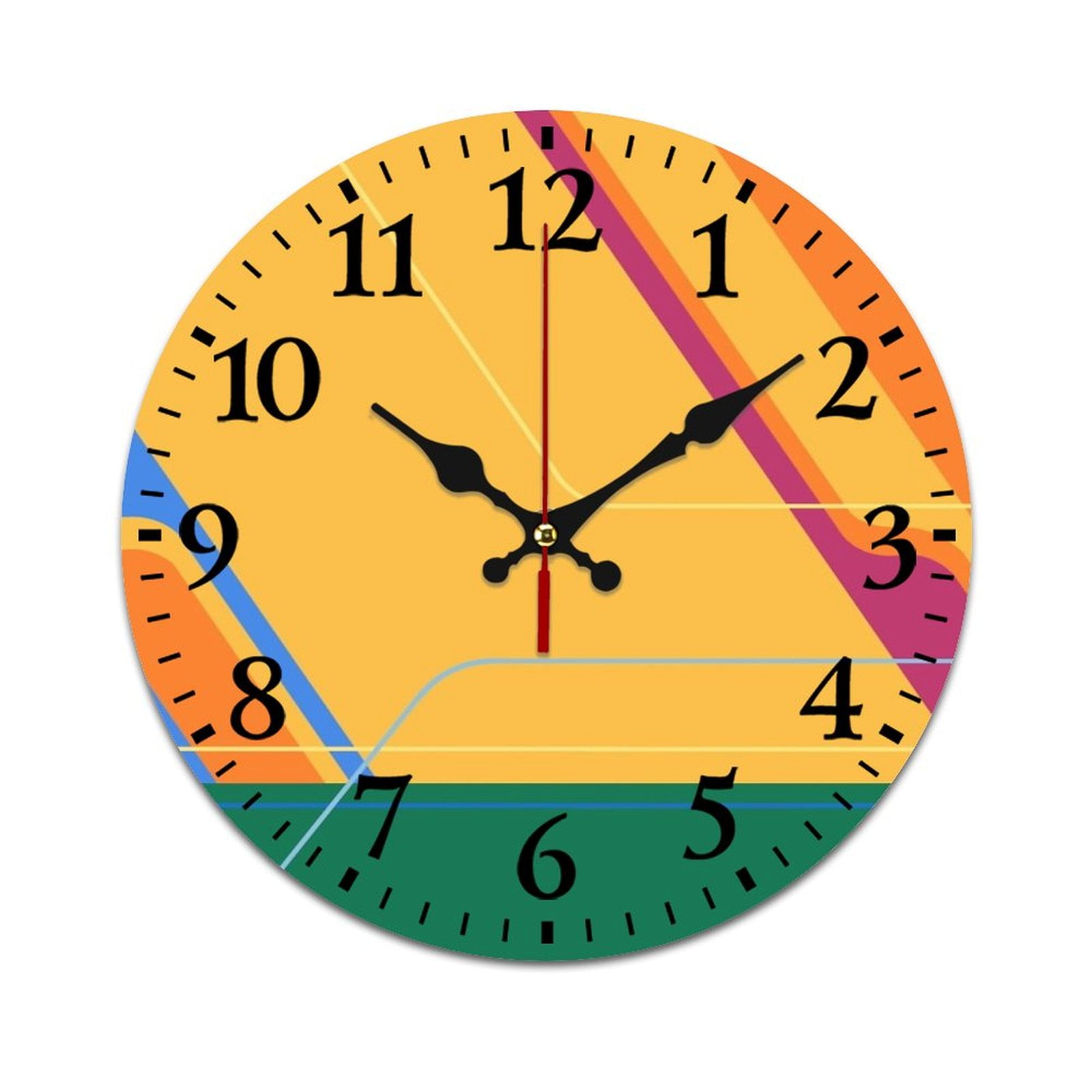 Carousel of Progress Wall Wall Clock Modern Design Clocks Wall Hanging ...