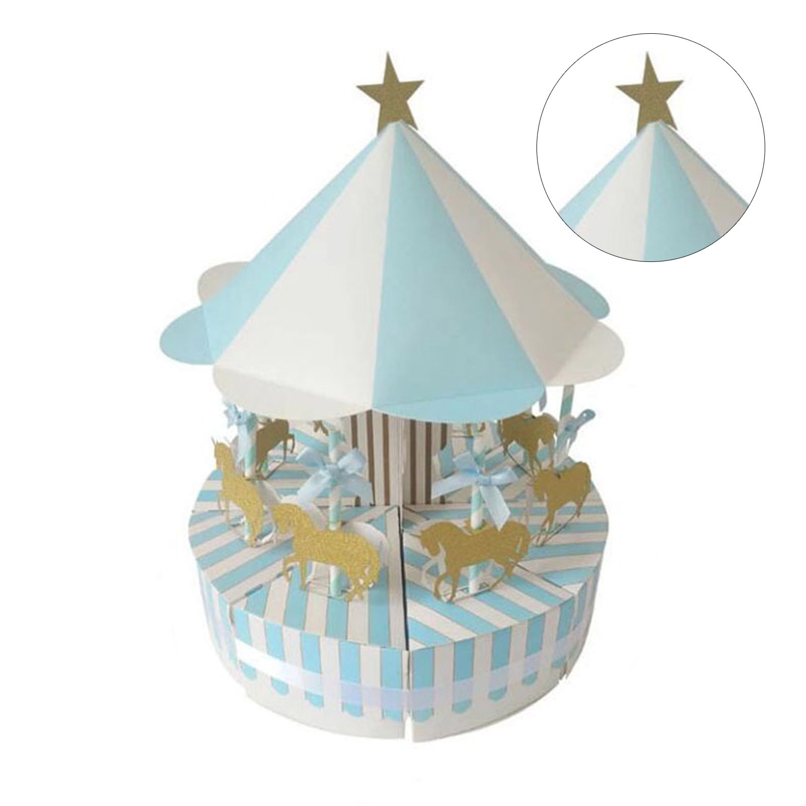 Carousels Paper Gift Box Wedding Favor And Gifts Party Baby Shower ...