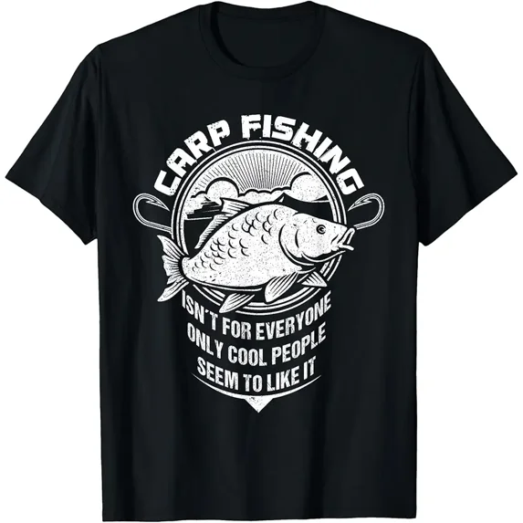 Carp Fishing Design For Men Funny Catfish And Carp T-Shirt - Walmart.com