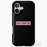 Carp Fishing Girl Funny Humor Quote iPhone Tough Case for 11/12/13/14 ...
