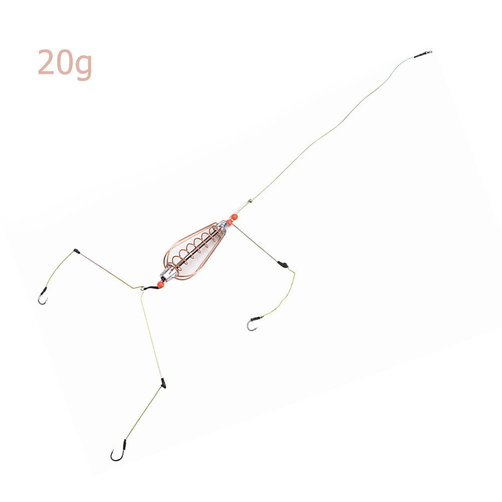 Carp Fishing Hair Rigs Hair Baits Cage Feeder Group Sinker With Bait ...