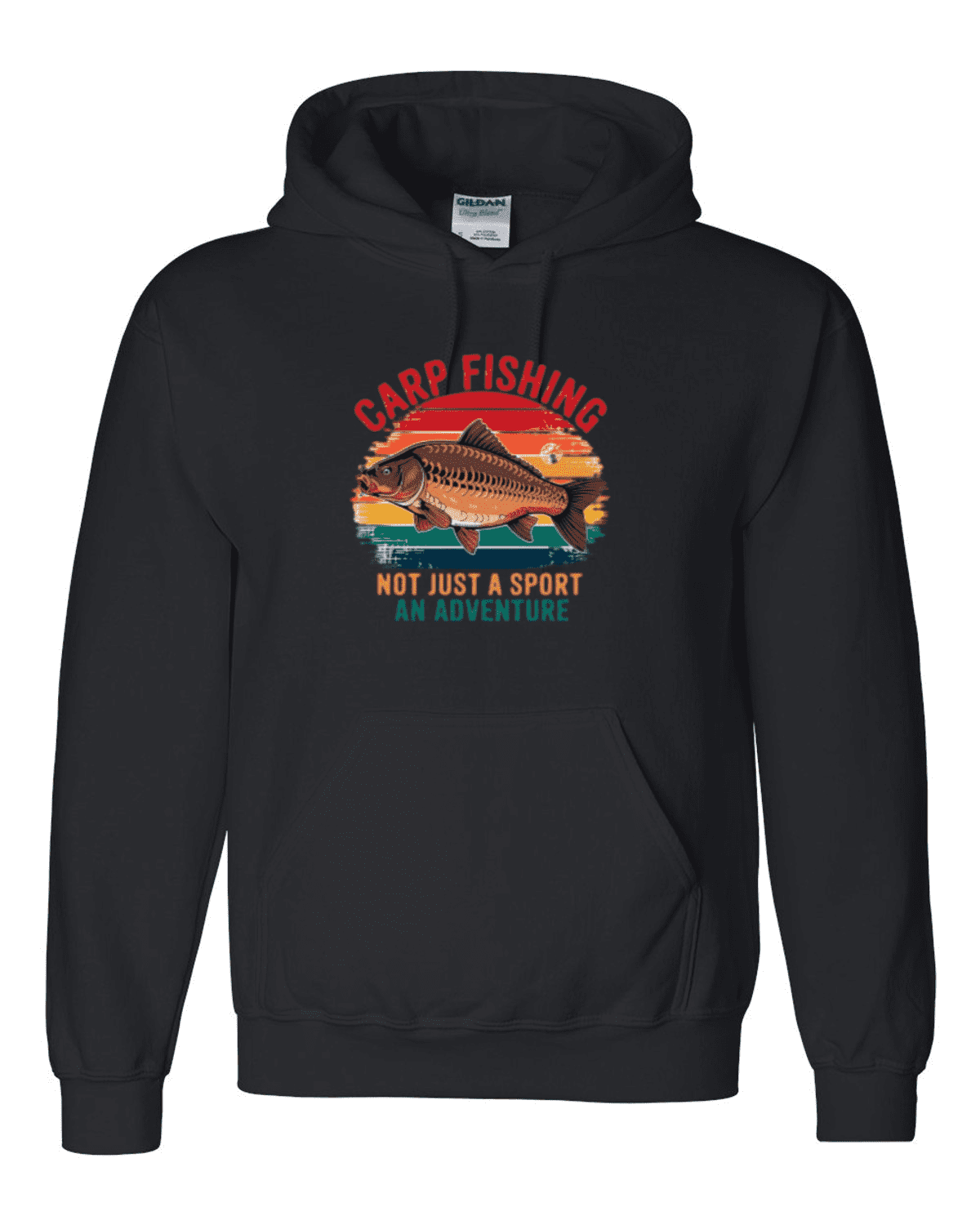 Carp Fishing Retro Quote Outdoor Angler Sport Adventure Nautical Nature ...