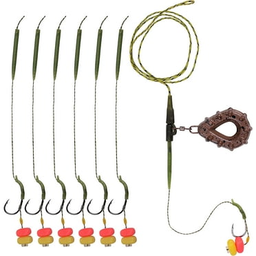 CENL Bait Carp Fishing Feeder Fishing Baits Cages Hooks Rig Set Inline ...