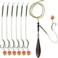 Carp Fishing Rigs Hair Rigs Kit Carp Swivels Hooks Sinkers Carp Fishing ...