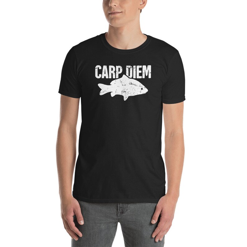 Carp Fishing T-Shirt (Unisex) / Funny Carp Fishing Gift Idea - "Carpe ...