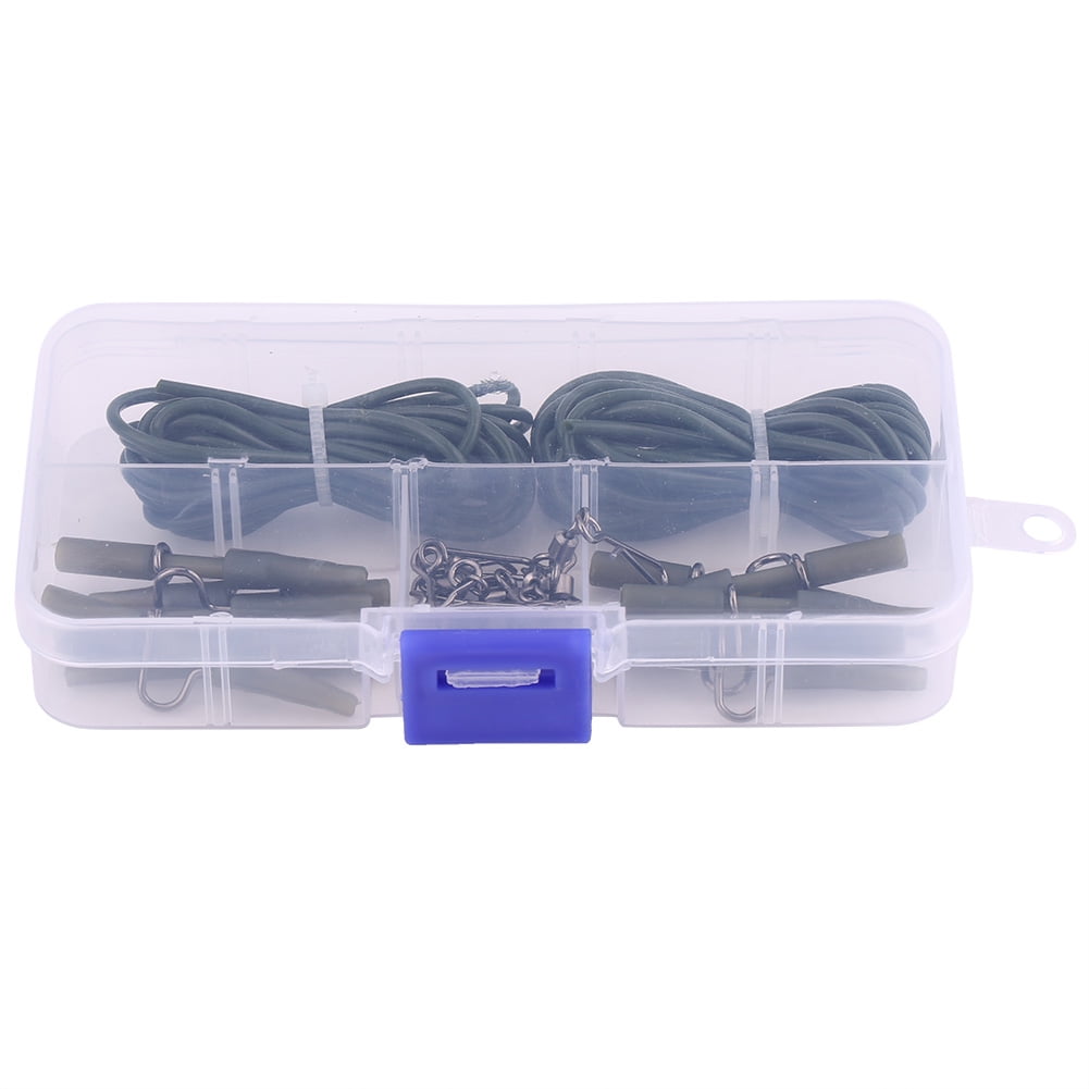 Carp Fishing Tackle Lead Clips Quick Link Swivels Rig Tube Hair Rigs ...
