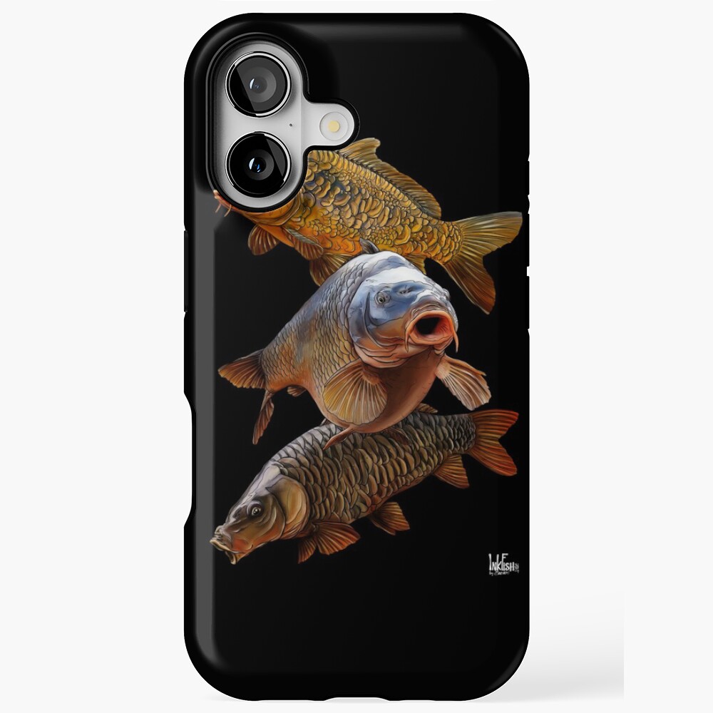 Carp Gang Freshwater Fishing Angler Inspired Tough Phone Case with ...