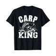 Carp King Fishing T-Shirt Carp Fishing - Walmart.com