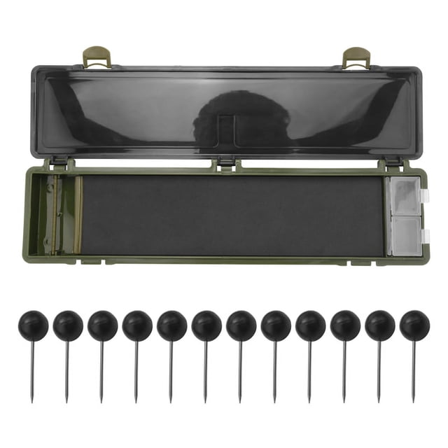 Carp Rig Box with Fish Hook, Carp Fishing Storage Box, Rig Board with ...