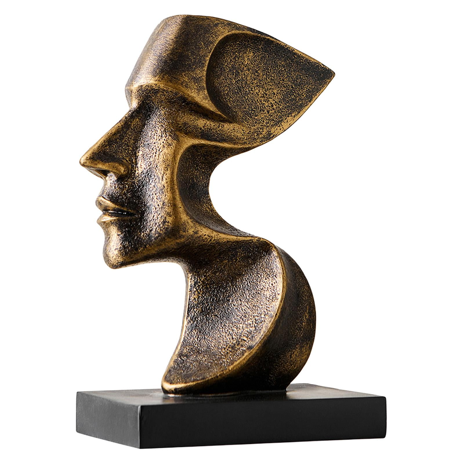 CarpNettore Abstract Art Figurine Art Craft Desktop Ornament for Shelf ...