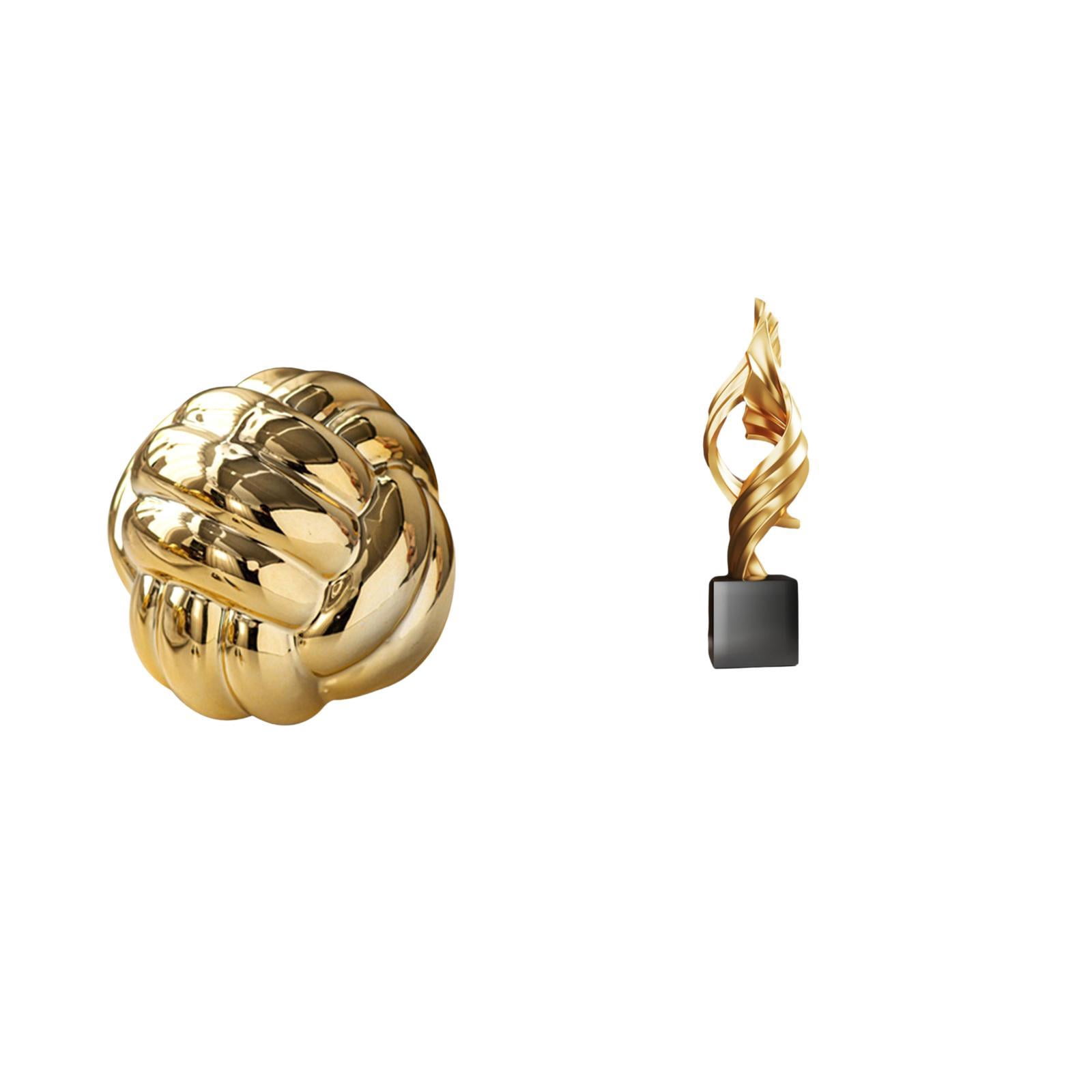 CarpNettore Aesthetic Yarn Ball Ceramic Sculpture and Abstract Resin ...