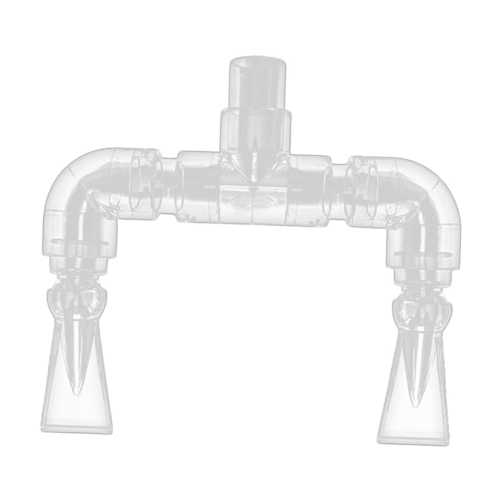 CarpNettore Aquarium Plumbing Kit Clear Rotating Water Outlet Nozzle ...