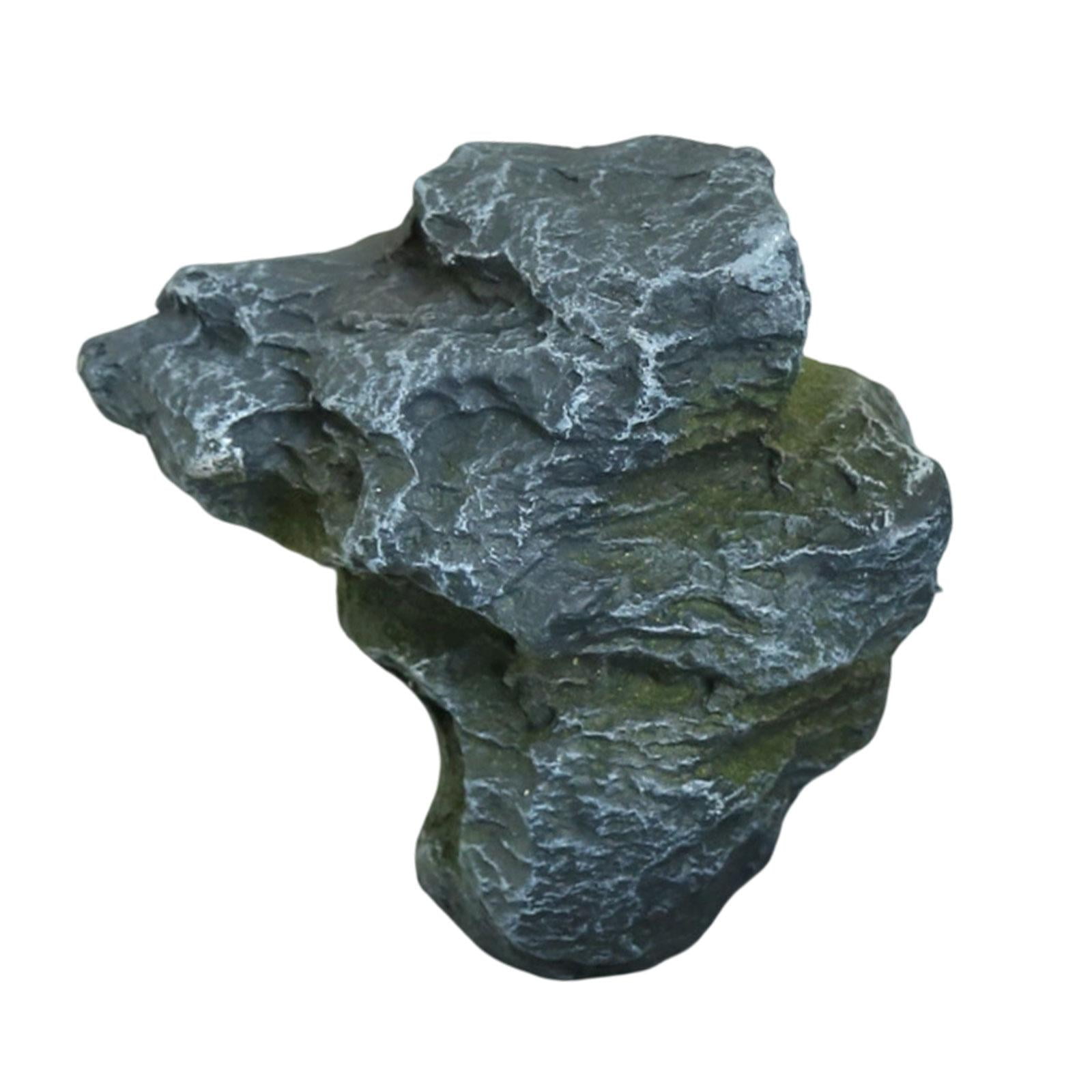 CarpNettore Artificial Landscape Rock Decorative Stone Figurine ...