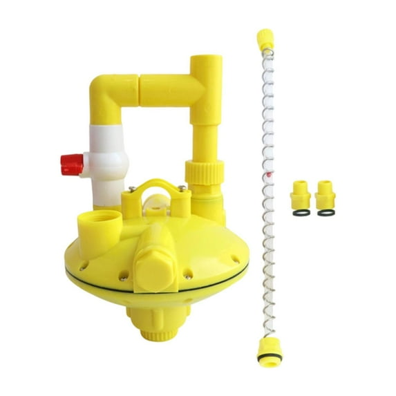 CarpNettore Automatic Drinker Water Line Regulator Chicken Drinker Farm ...