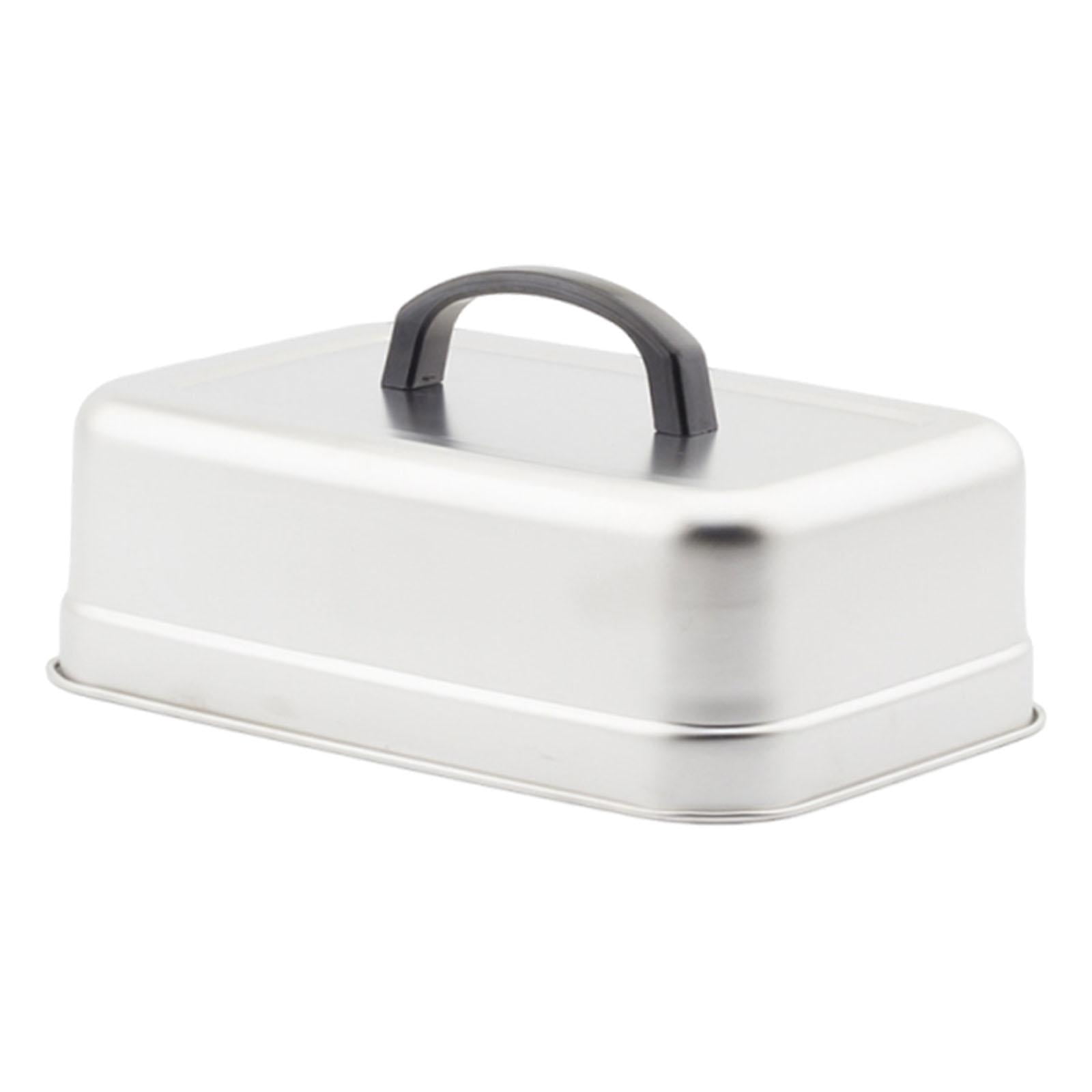 CarpNettore Basting Cover Cheese Melting Dome Rectangular Stainless ...