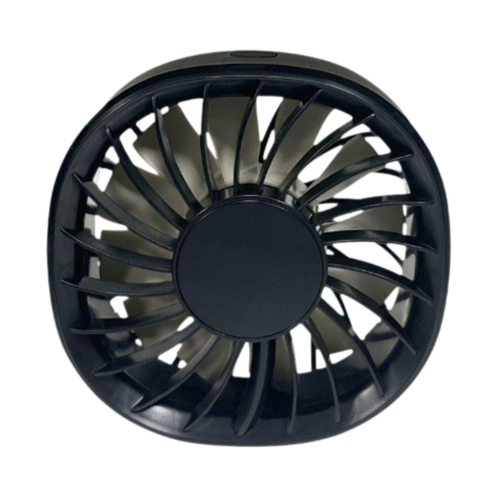 CarpNettore Car Cooling Air Fan 3 Speeds Clip on Universal Compact ...