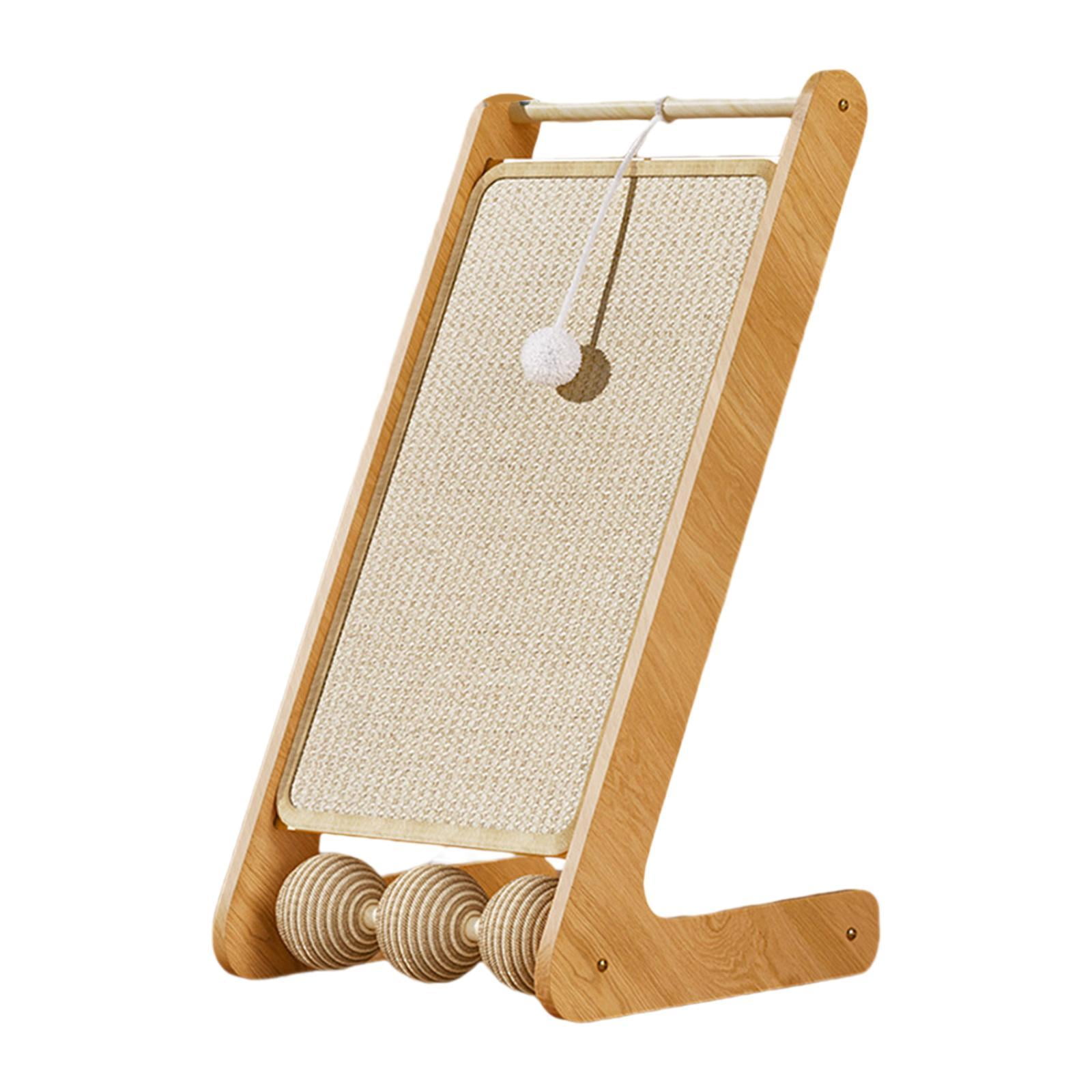 CarpNettore Cat Scratcher L Shape Floor Mounted Scratcher for Indoor ...