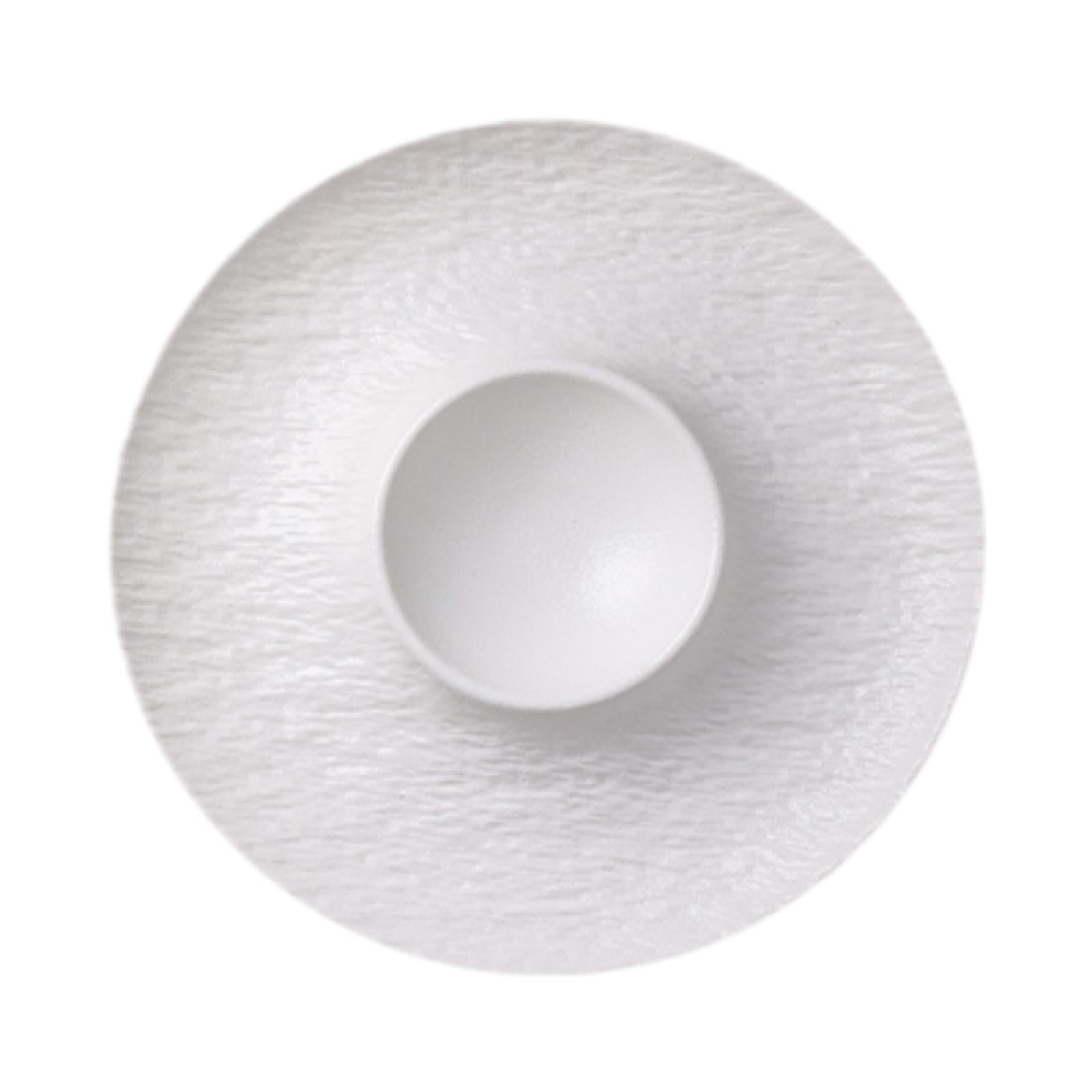 CarpNettore Ceramic Divided Snack Plate Dumpling Plate for Appetizer ...