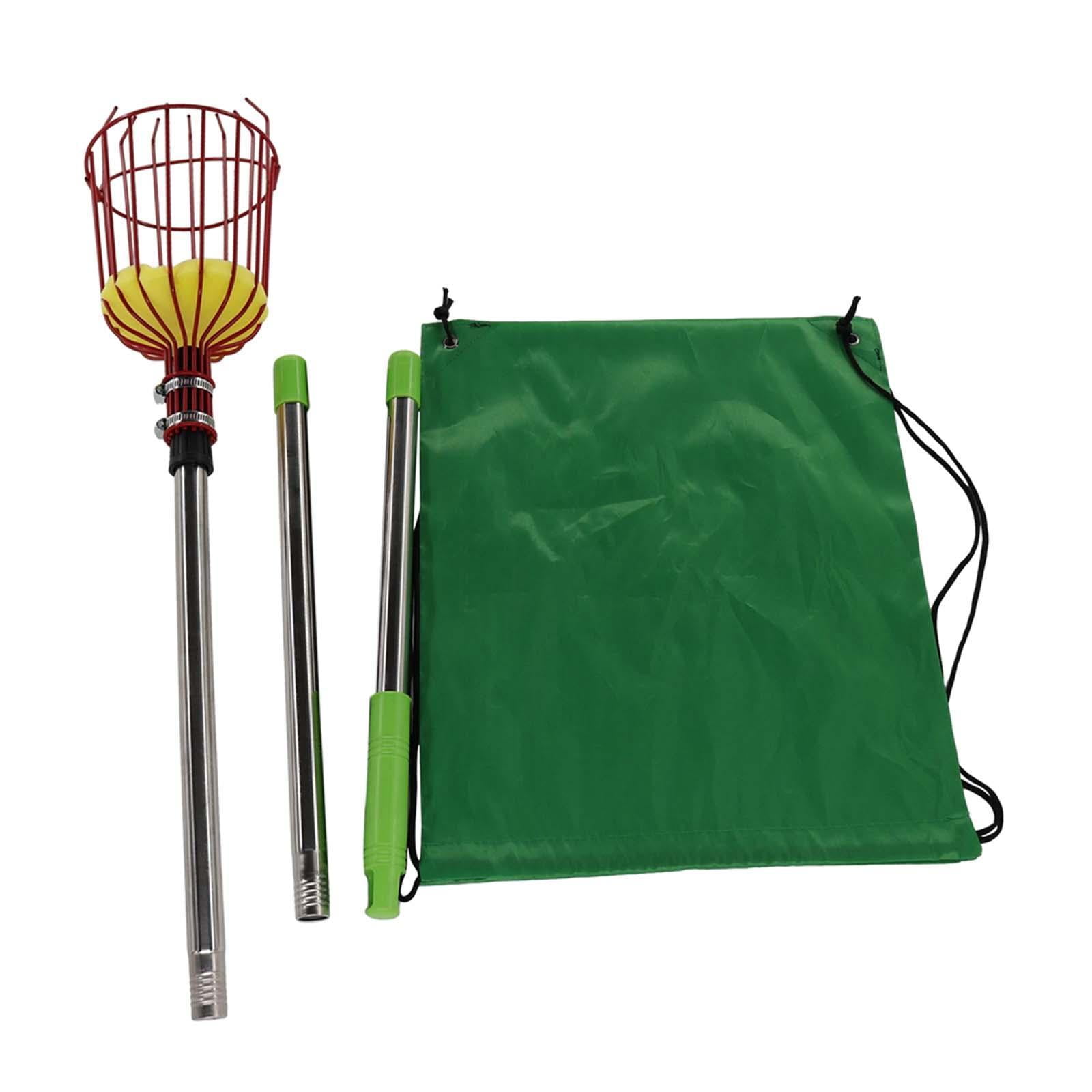 CarpNettore Fruit Picker Pole Fruit Tree Picker Extended Handle Easy to ...