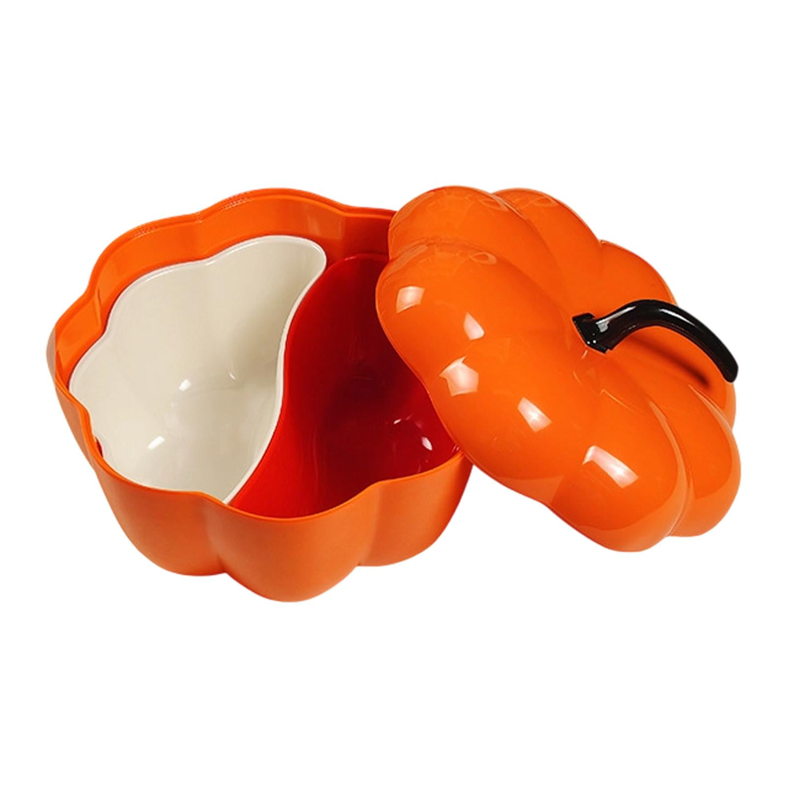 CarpNettore Halloween Pumpkin Snack Tray Candy and Nut Dishes for ...